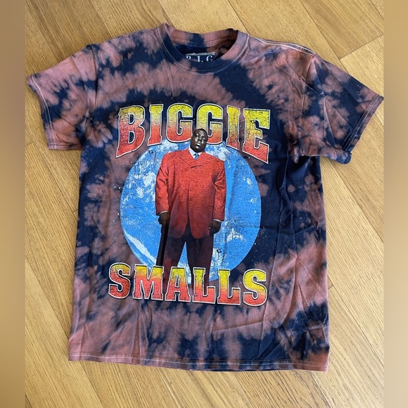 Notorious B.I.G. | Shirts | Vintage Notorious Big Biggie Smalls Tie Dye ...